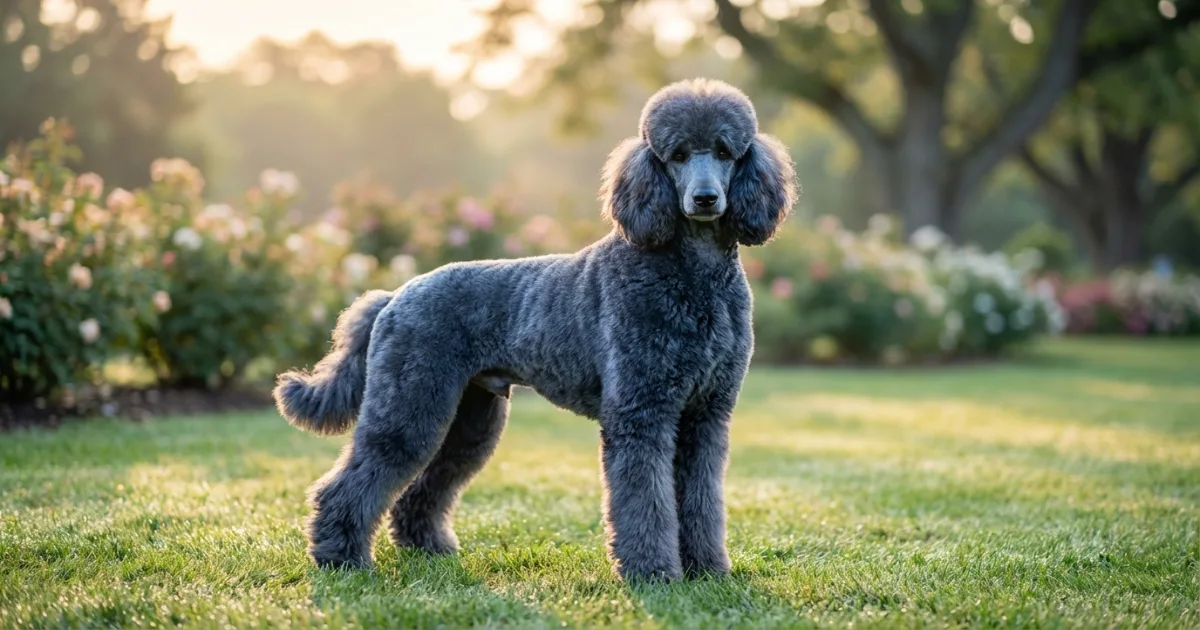 Blue Poodle: Color Genetics, Fading Process & Complete Care Guide (2026)